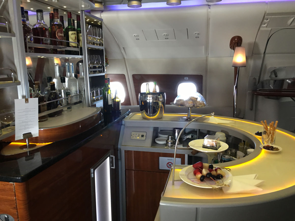 EK97 エミレーツのファーストクラスでドバイからローマまで その2 : JALグローバルクラブへの道2014-2018