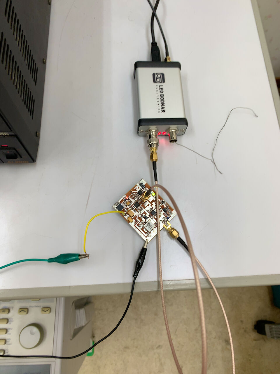 JH5LUZ 1296Mhz EME Station : IC-9700にDF9NP PLL基板をつないでみる