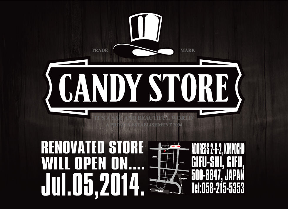 ☆GIFU CANDY STORE！！ と 七夕・・・ポニーテールな日！！ : JIMMY'S★DREAM