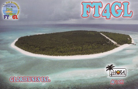 POSTに届いたQSL FT4GL : 28MHzの記録（JJ1RDX)