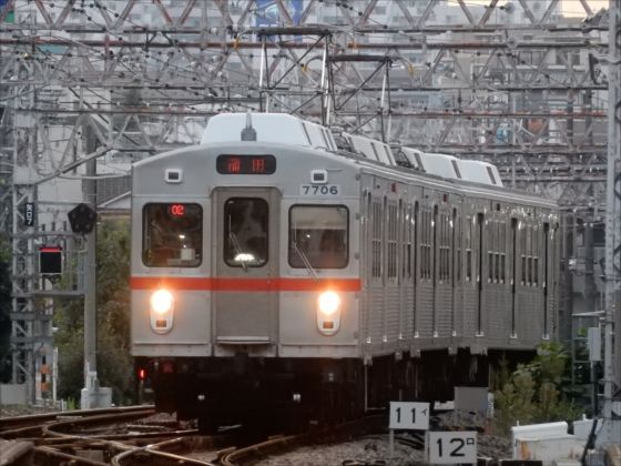 池上線 7700系 7906F : とんとん列車2