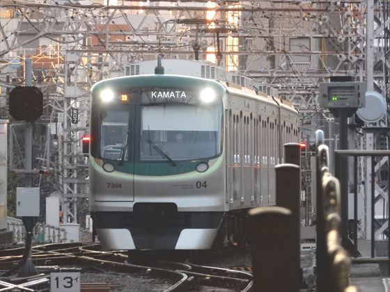 東急多摩川線 7000系 7104F : とんとん列車2