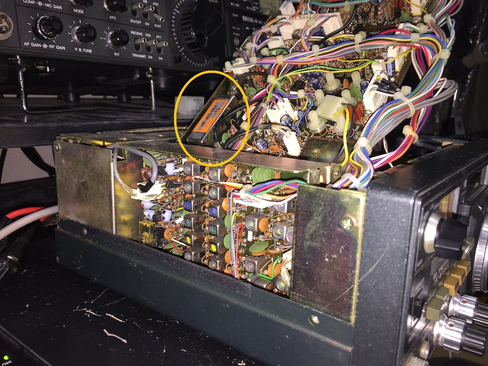 JN4JGKのアルパカ日記:ICOM IF FILTER