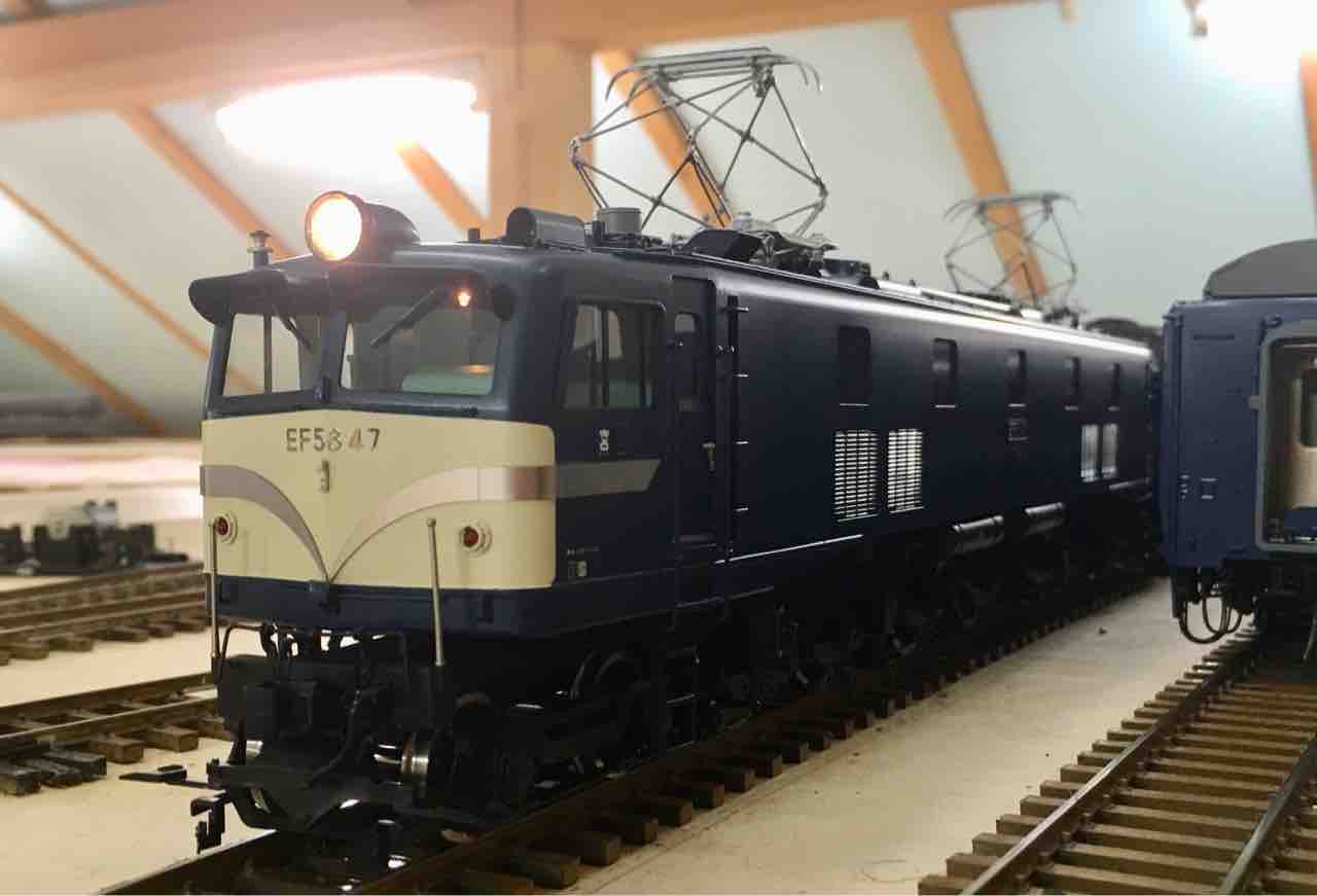 EF58 EF62 10系・20系 OJゲージ鉄道模型 : OJゲージ鉄道模型管理局 上野機関区