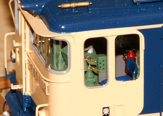 DD51、DF50、EF65PFのキャブ : OJゲージ鉄道模型管理局 上野機関区