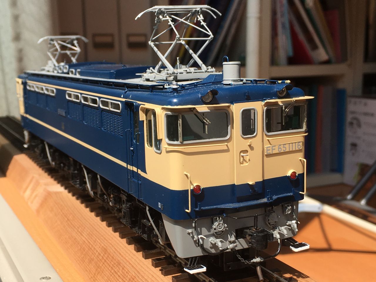 OJゲージ鉄道模型EF65PFブルートレイン : OJゲージ鉄道模型管理局 上野機関区