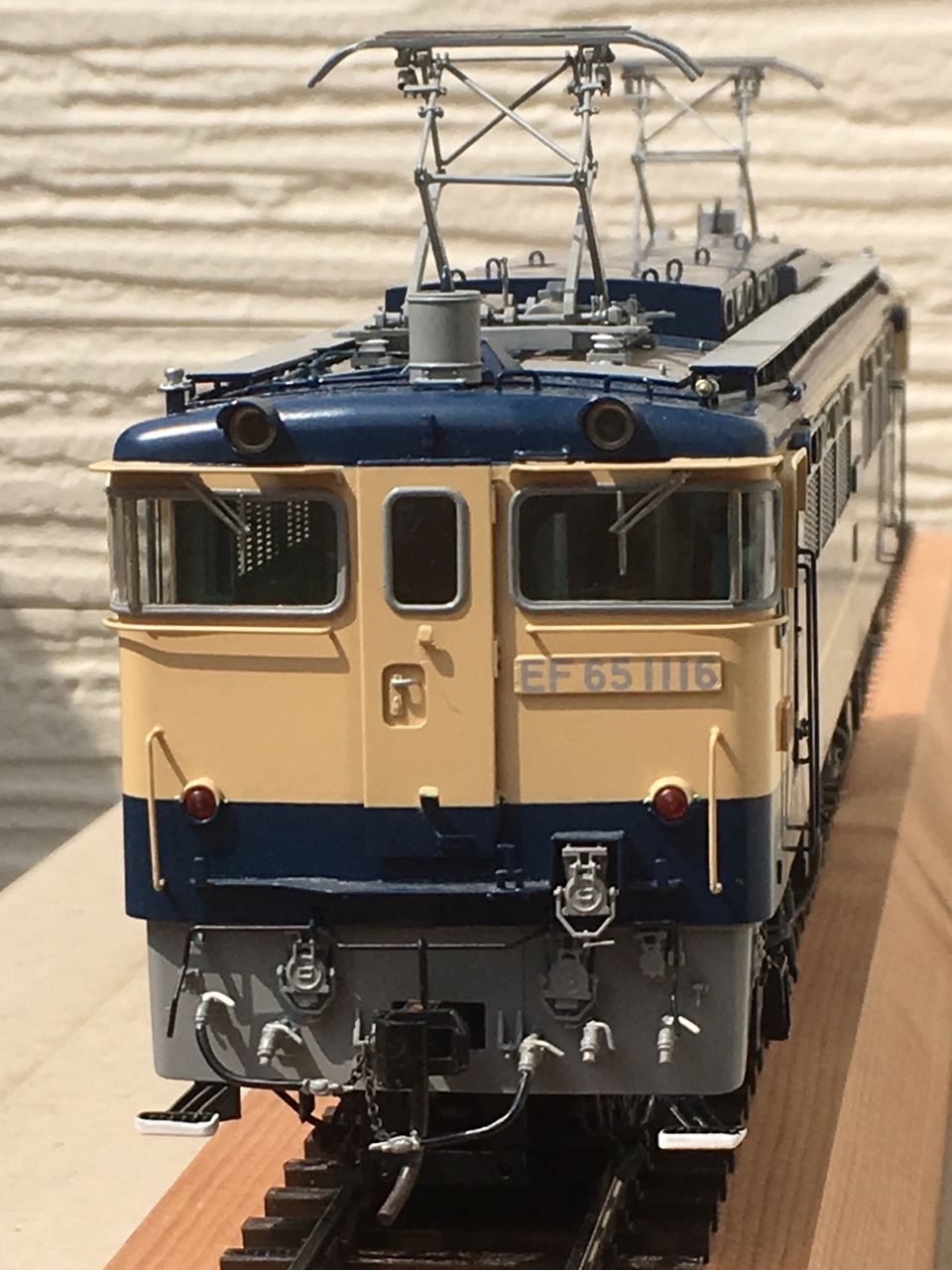 OJゲージ鉄道模型EF65PFブルートレイン : OJゲージ鉄道模型管理局 上野機関区