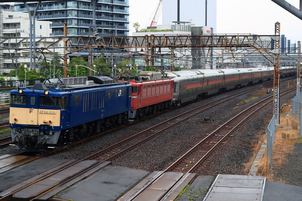 鉄路の彼方へ～最後のEF重連牽引 EF64+EF81牽引カシオペア紀行秋田行復路～ : 鉄旅フォト紀行～鉄路の彼方へ～