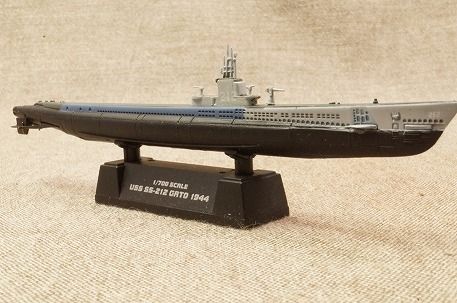 ジョニーモデルのYouTube模型動画 : 【動画】ガトー級潜水艦SS212 1/700 アメリカ海軍 【模型】