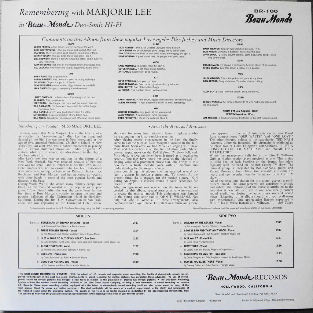 original-jazzville/jojoのブログ:LISTEN,FEMALE VOCALS ⑦