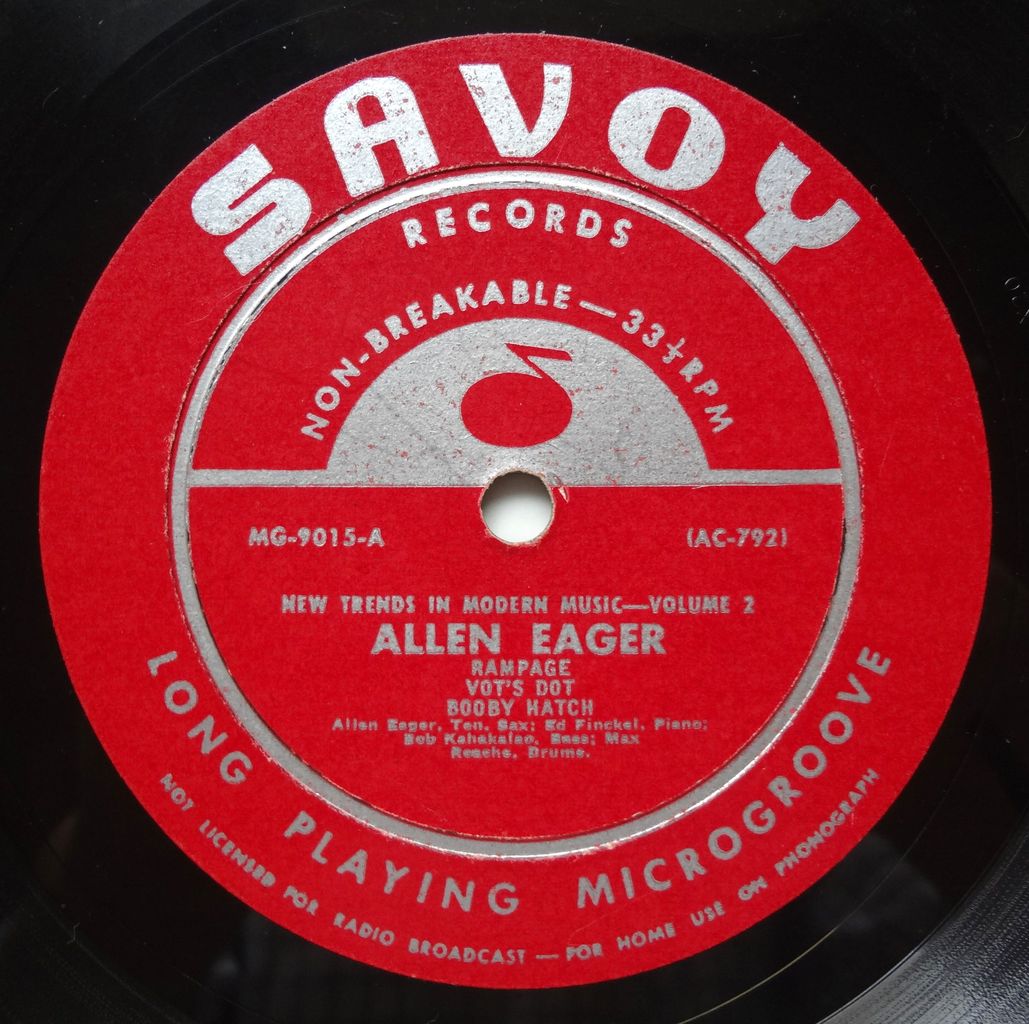 original-jazzville/jojoのブログ:ABOUT ALLEN EAGER