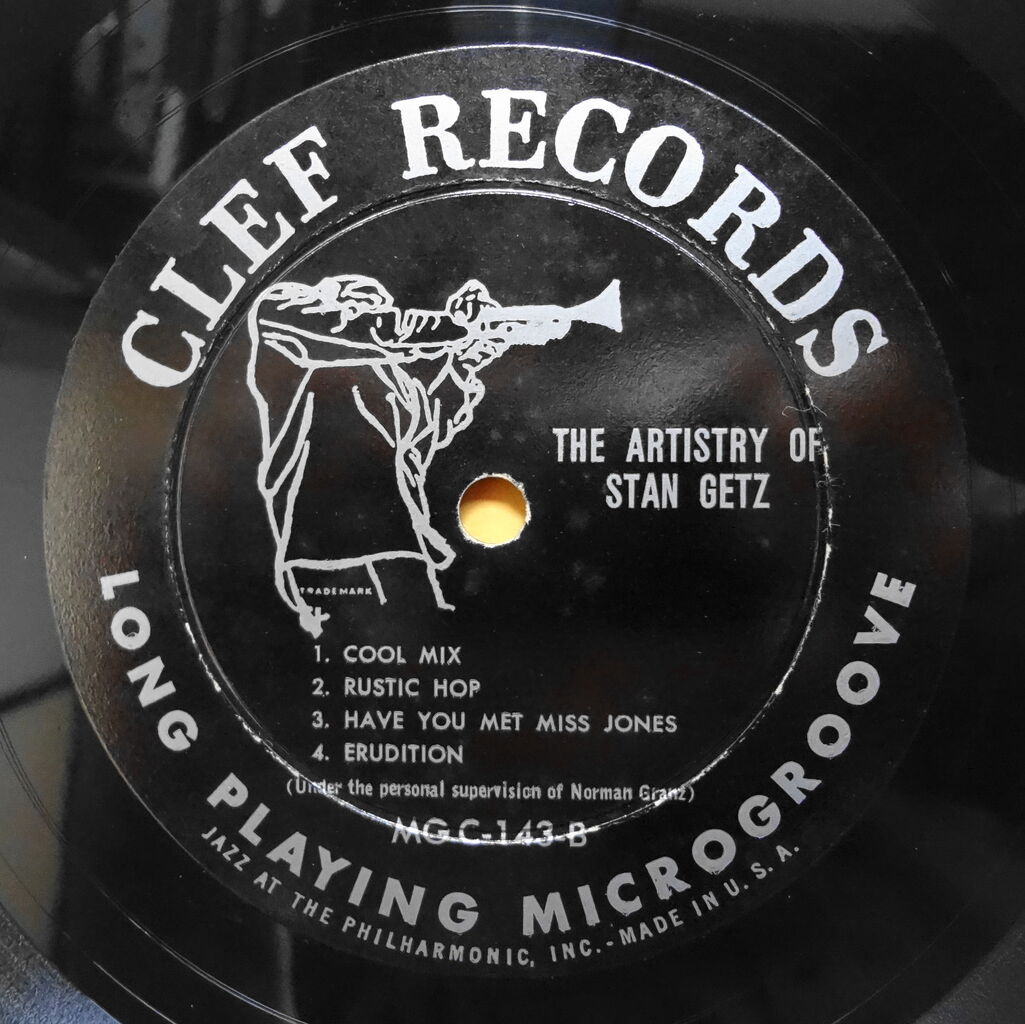 original-jazzville/jojoのブログ:STAN GETZ'S LP IN CLEF & NORGRAN LABEL