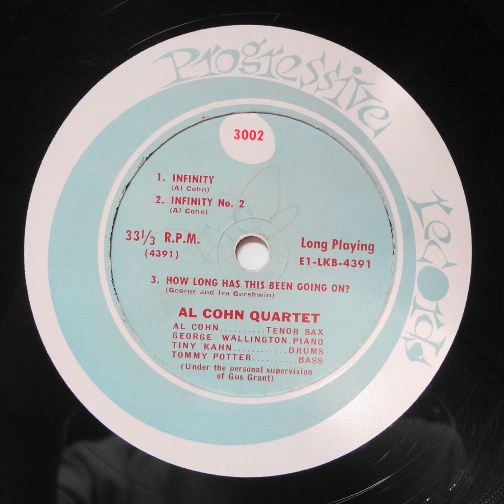 original-jazzville/jojoのブログ:LEADER ENTRY OF AL COHN BY JEPSEN'S DISCOGRAPHY