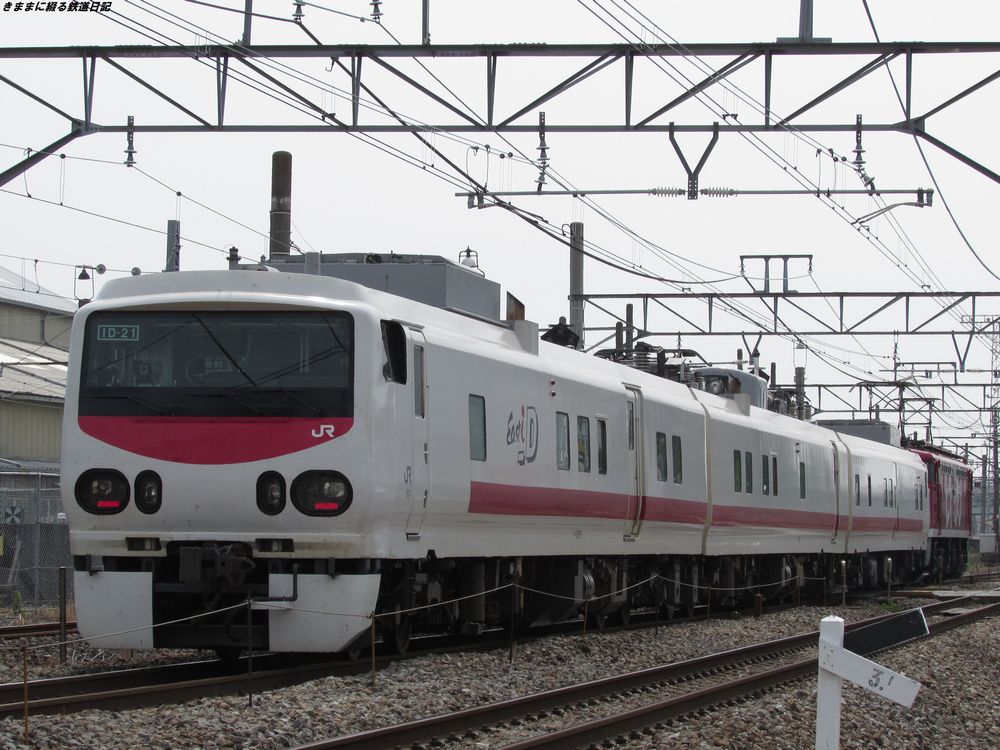 5/18撮影 回9702レ キヤ回・回9727M E653系U-108編成回送・単9798レ EF64 1031単機回送・9342M ゆう : Platform ZERO ―零―