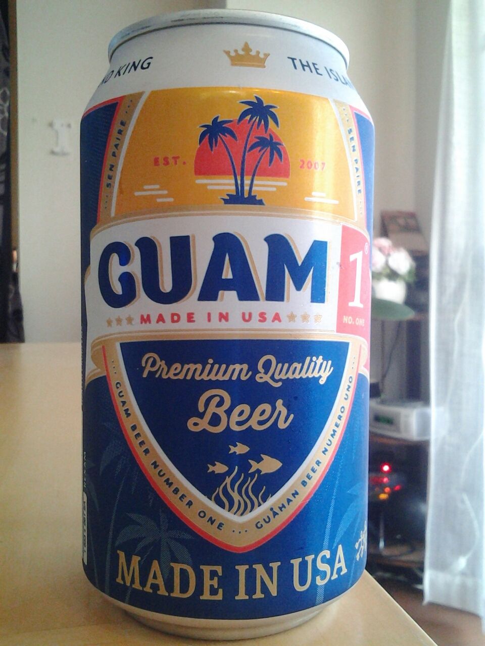 「Guam 1 Beer (グアム1ビール)」 ／ ビール アメリカ合衆国 グアム島 : 美酒佳肴(びしゅかこう) 酒と美食にうつつをぬかす ...
