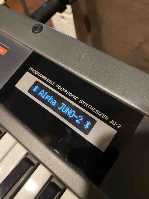 ROLAND αJUNO-2 ディスプレイ OLED化 修理しました -ROLAND ROLAND αJUNO-2 ディスプレイ OLED化 修理しました -ROLAND