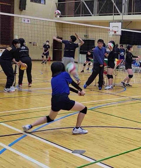 甲斐国からわざわざ😅 : CuBoバレーボールクラブ公式ブログ