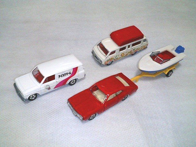 レジャーカーセット : トミカ解体所 レジャーカーセット : トミカ解体所