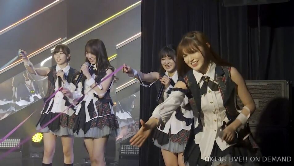 【神志那結衣】紙テープが飛んでいった : 【HKT48のまとめサイト】いもまと