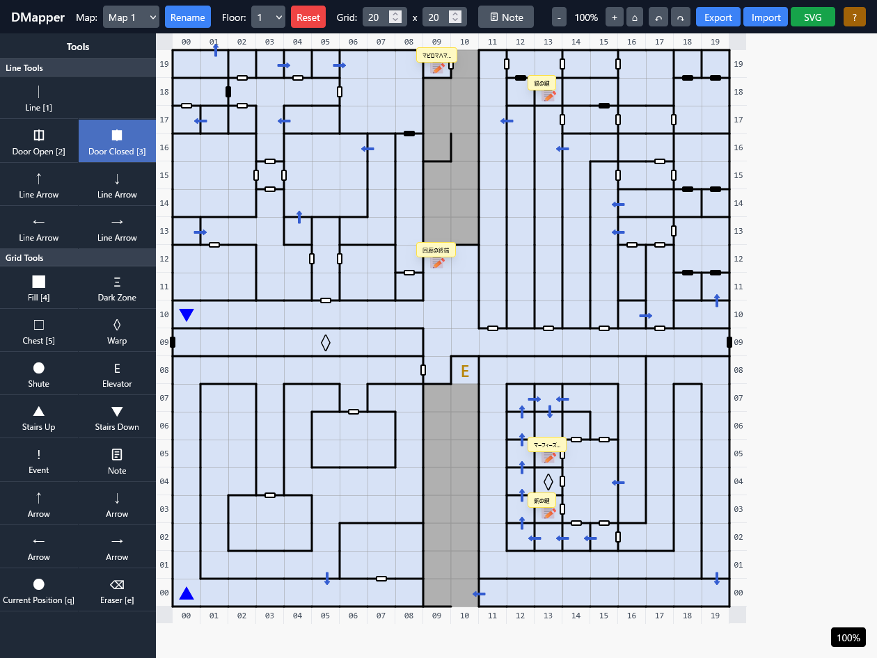 Sandstorm:ブラウザ向けDRPGマッピングツール『DMapper』が公開されていた - livedoor Blog（ブログ）