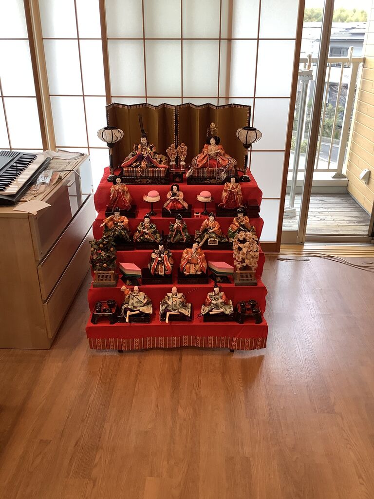 青い森からのメッセージ 原田 : お雛様とお内裏様