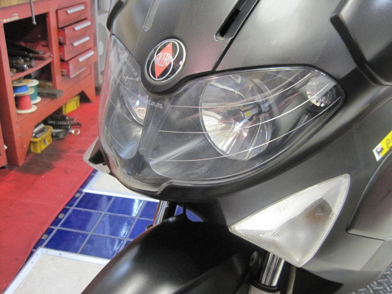 sogno vespa club:RUNNER ST218 メンテナンス！