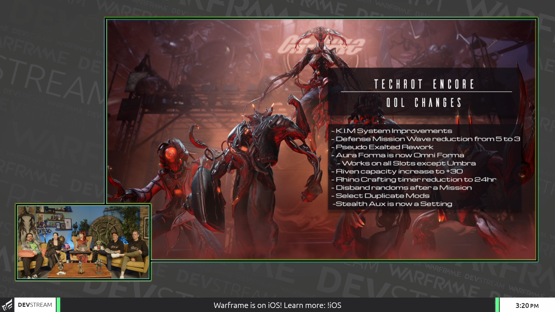 【Warframe】Devstream第184回まとめ : とあるゲーブロ