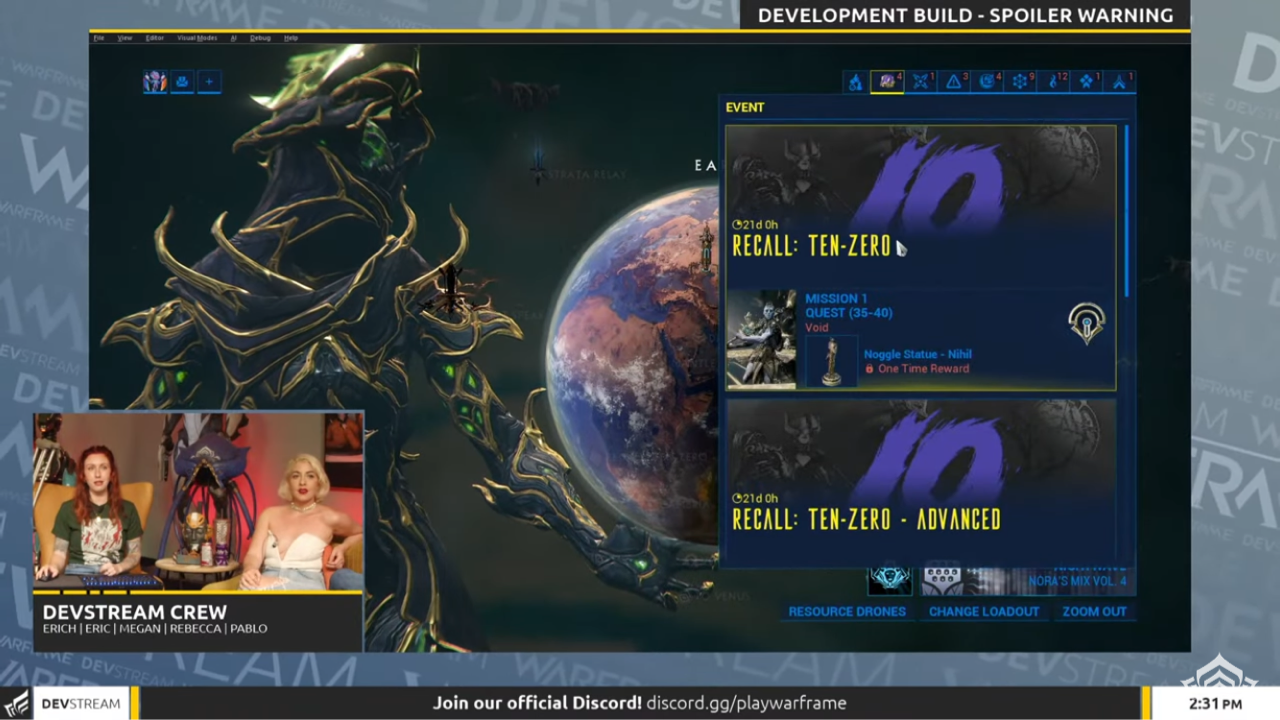 【Warframe】Devstream#172簡易まとめ : とあるゲーブロ