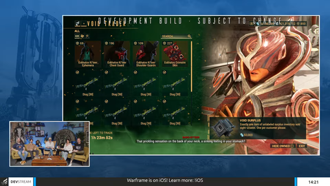 【Warframe】Devstream第189回まとめ : とあるゲーブロ