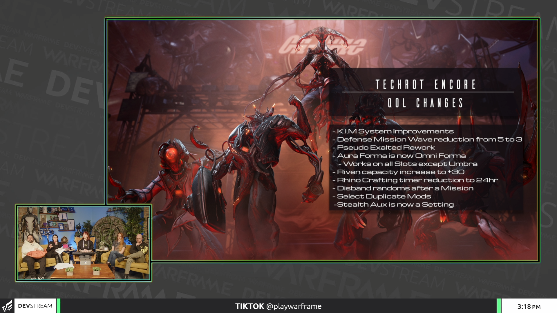 【Warframe】Devstream第185回まとめ : とあるゲーブロ