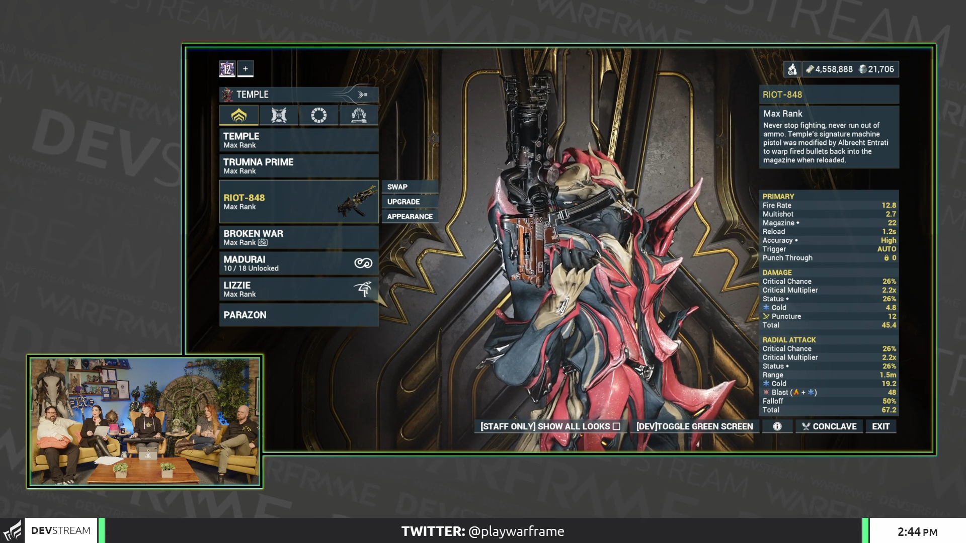 【Warframe】Devstream第185回まとめ : とあるゲーブロ