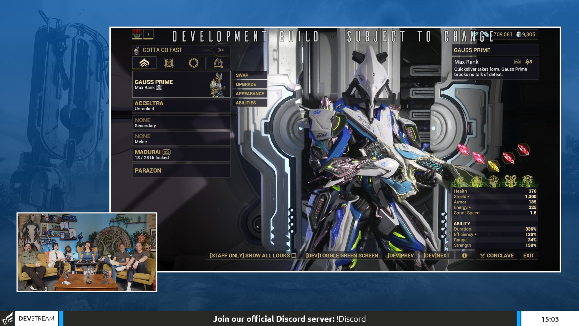 【Warframe】Devstream第192回まとめ : とあるゲーブロ