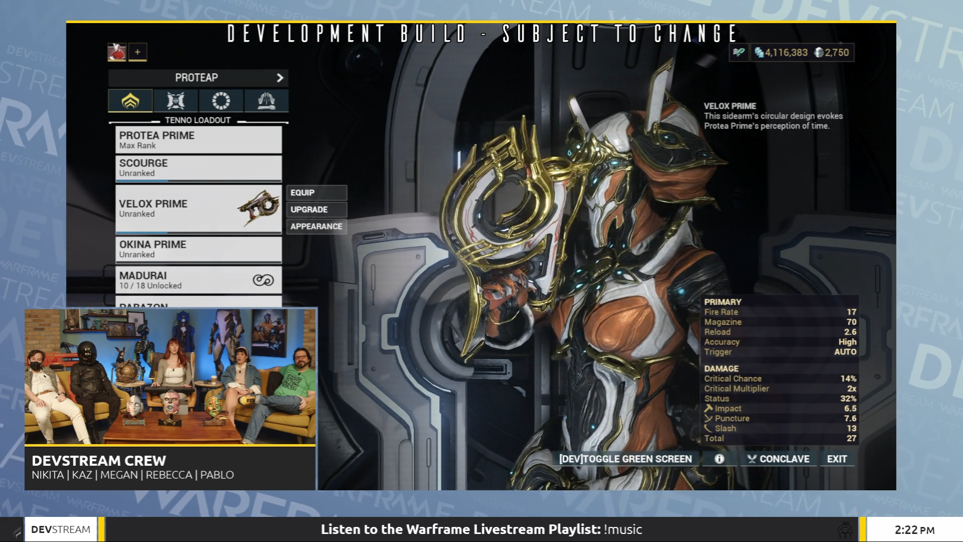【Warframe】Devsteam第179回まとめ : とあるゲーブロ