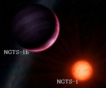 ひとりごと 検証ブログ : 小型の星に“怪物級”巨大惑星「NGTS-1b」、600光年先に発見-研究