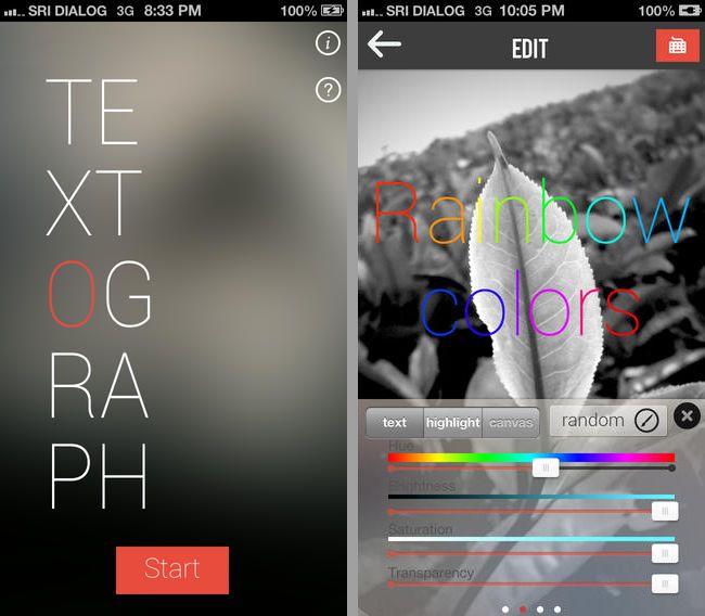 ￥400→￥200:画像にスタイリッシュに文字挿入加工できる【Textograph】など、値下げアプリまとめ : iPhone速報