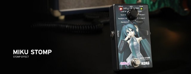ギター演奏に合わせて初音ミクが歌うボーカロイドエフェクター「MIKU STOMP」登場 : iPhone速報