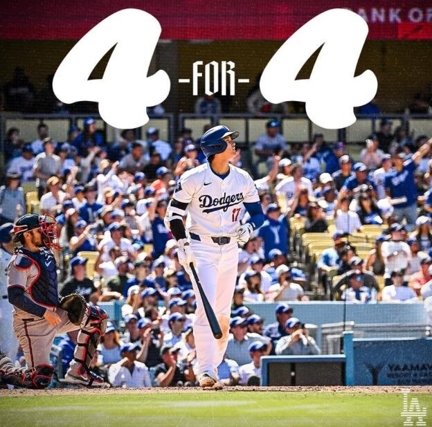 韓国人「大谷が本日ホームラン2本を含む4打数4安打の活躍！」本塁打・打率でMLB1位に！ 韓国の反応 : 海外速報