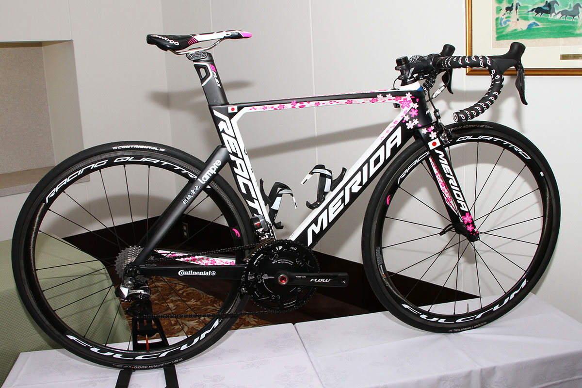 MERIDAがロードフレーム「REACTO TEAM-E」の新城幸也モデルを限定発売 : 柏の葉サイクルライフ