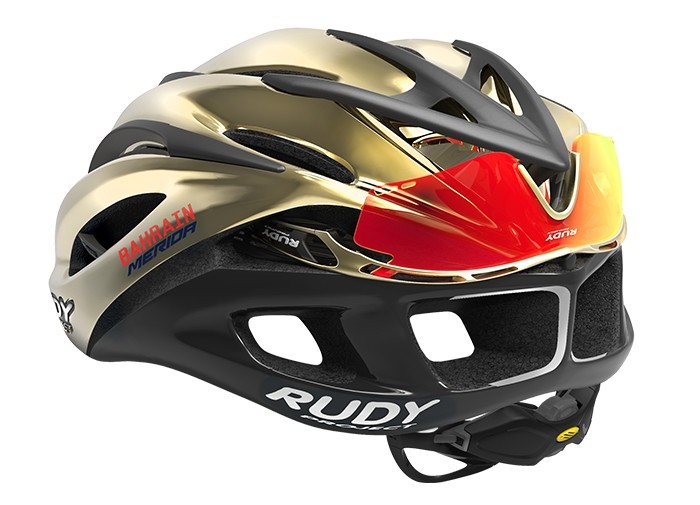 RUDY PROJECTがロードヘルメット「RACEMASTER」のバーレーン・メリダモデルを発表 : 柏の葉サイクルライフ