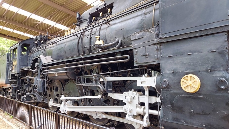 「流山市総合運動公園」に保存されている「蒸気機関車D51 14号機・流山鉄道キハ31」を撮影してきた : 柏の葉サイクルライフ