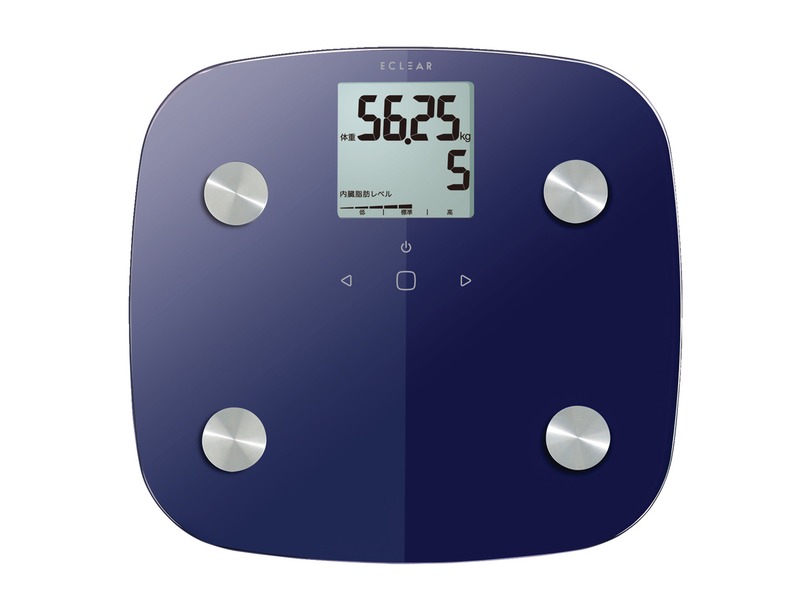 ELECOMが筑波大学と共同開発した内臓脂肪レベルを正確に測れる体重体組成計「ECLEAR HCS-FS01」を発売 : 柏の葉サイクルライフ