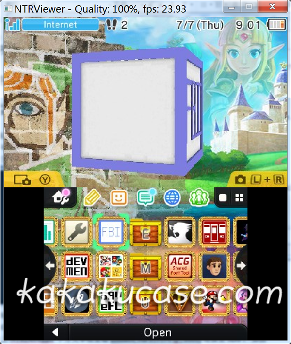NTR CFW 3.4 Pプレビュー2操作、映像伝送機能追加 : kakakucase.com