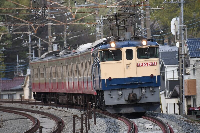 4/11 西武甲種（EF65-2081+101系253F） | kakuekiteisya18のブログ