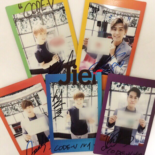 な～こ♪の『ずっとずっとCODE-Vに はまり中！』 : Jier公式さまのツイート♪