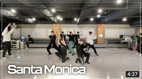な～こ♪の『ずっとずっとCODE-Vに はまり中！』 : NIK⭐"Santa Monica"Dance Practice♪