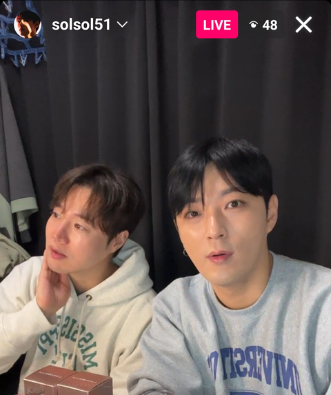 な～こ♪の『ずっとずっとCODE-Vに はまり中！』 : RUI &Solのコリアビバリインスタライブ楽しかったですね♪