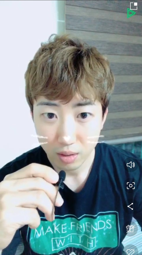 な～こ♪の『ずっとずっとCODE-Vに はまり中！』 : サンウ⭐ラインライブがありました♪