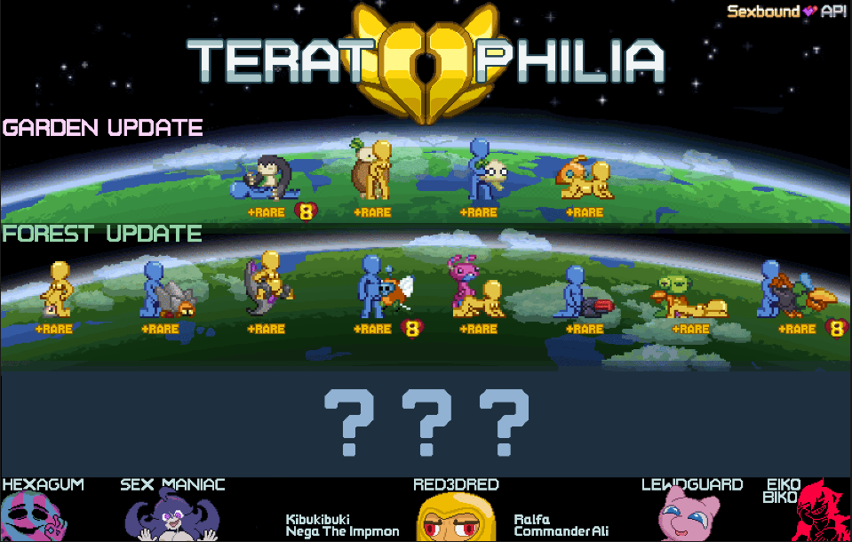 【一般ゲームエロゲ化 ~Starbound編~】もう人間は飽きたので宇宙人とSEXしよう【エロMOD】 : エロゲーまとめ速報 EROGE!