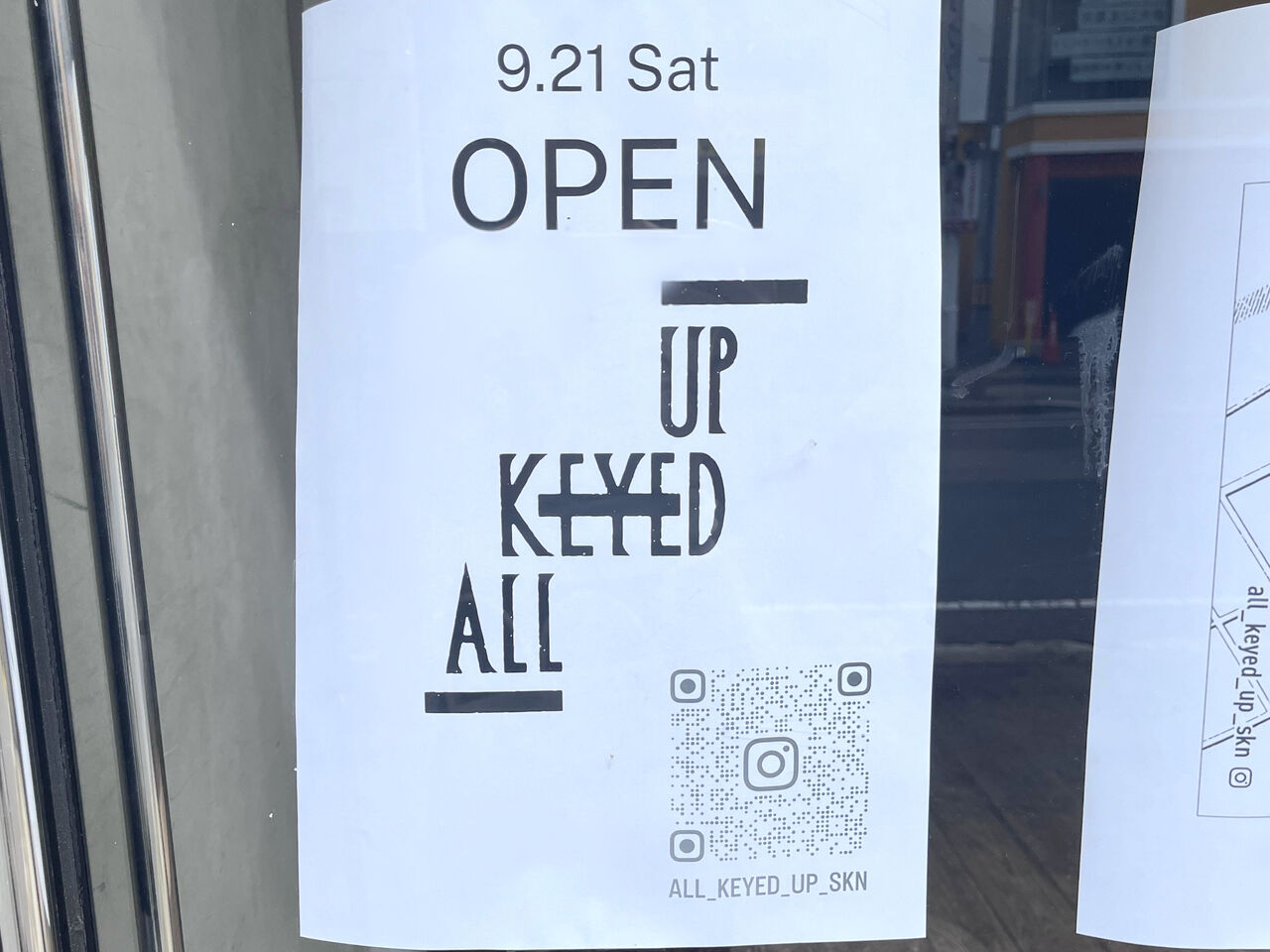 肴町にセレクトショップ『ALL KEYED UP』がオープンしてる。 : もりおか通信 - 岩手県盛岡市の地域情報サイト