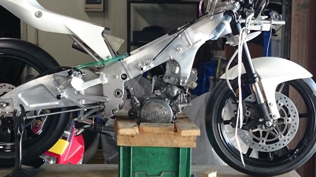 NSF250のフレーム(^-^) : K&T 高田孝慈